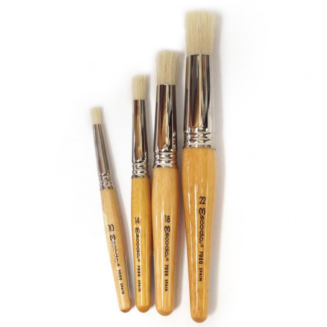 Escoda stencil brush - 7020 series