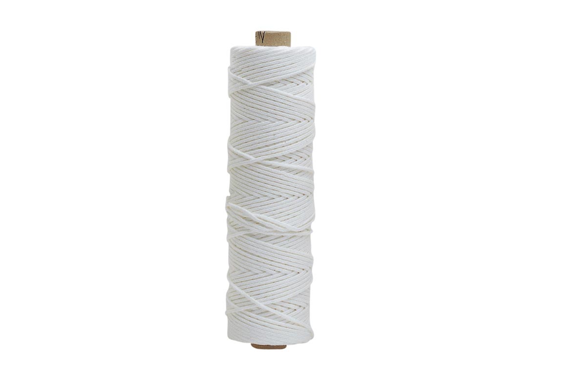 Round candle wick - Per meter
