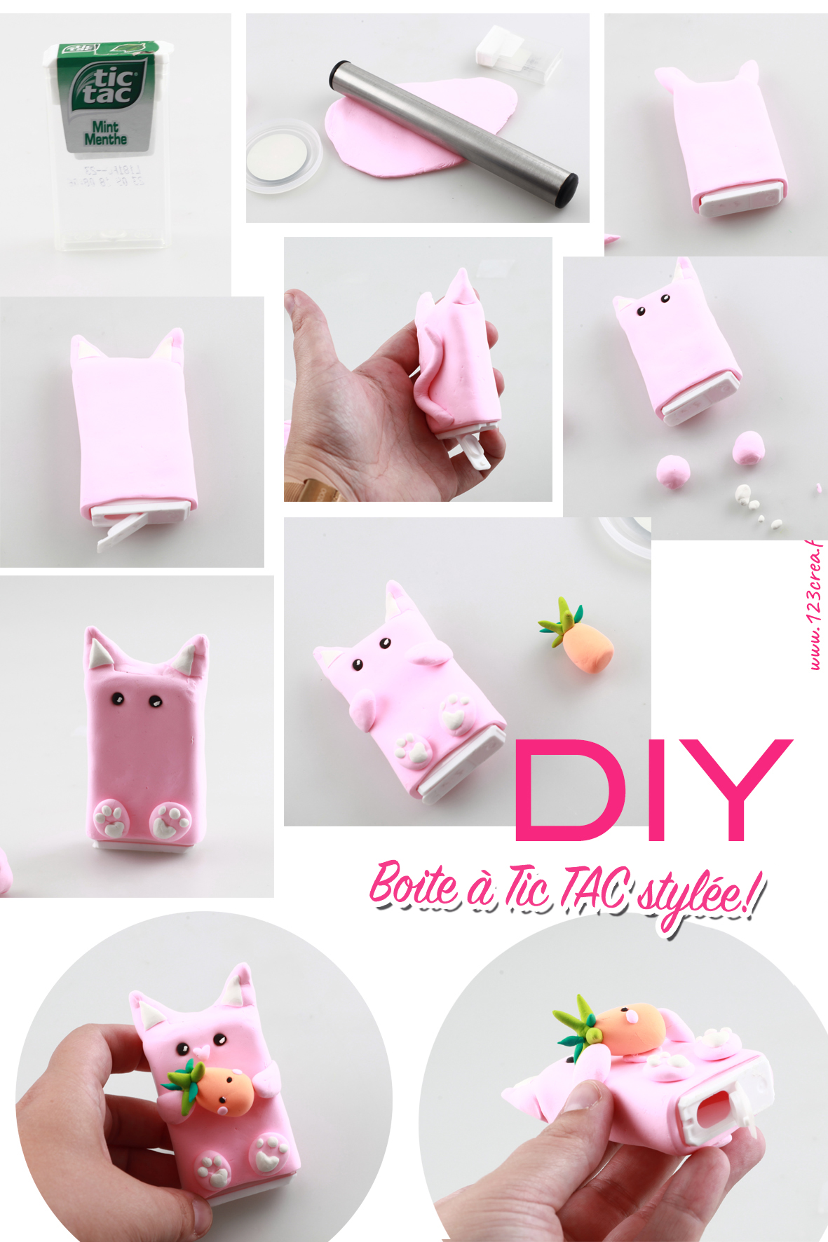 Tuto customise ta boite à tic tac